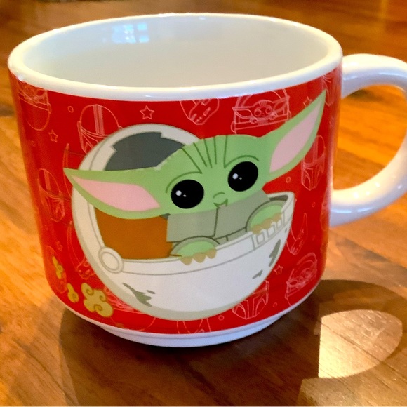 Star Wars | Dining | Adorable Mandalorian Baby Yoda Mug Star Wars ...